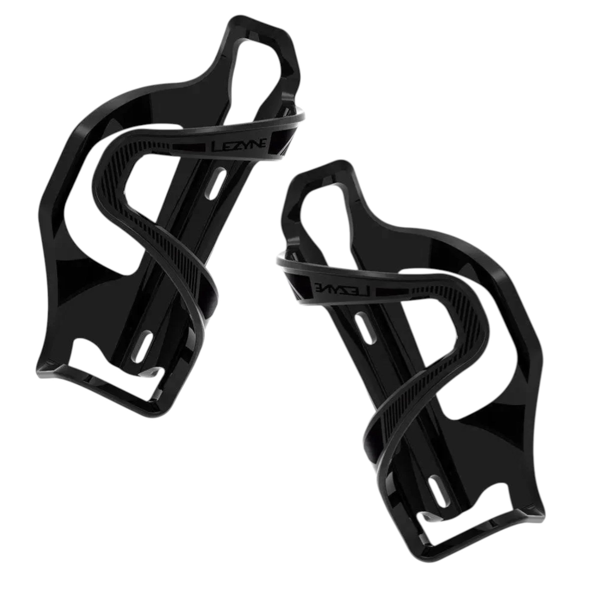 Porta Ánforas Lezyne Flow Cage SL Negro Duo-Pack 52.5gr c/u – Velo Store Mx